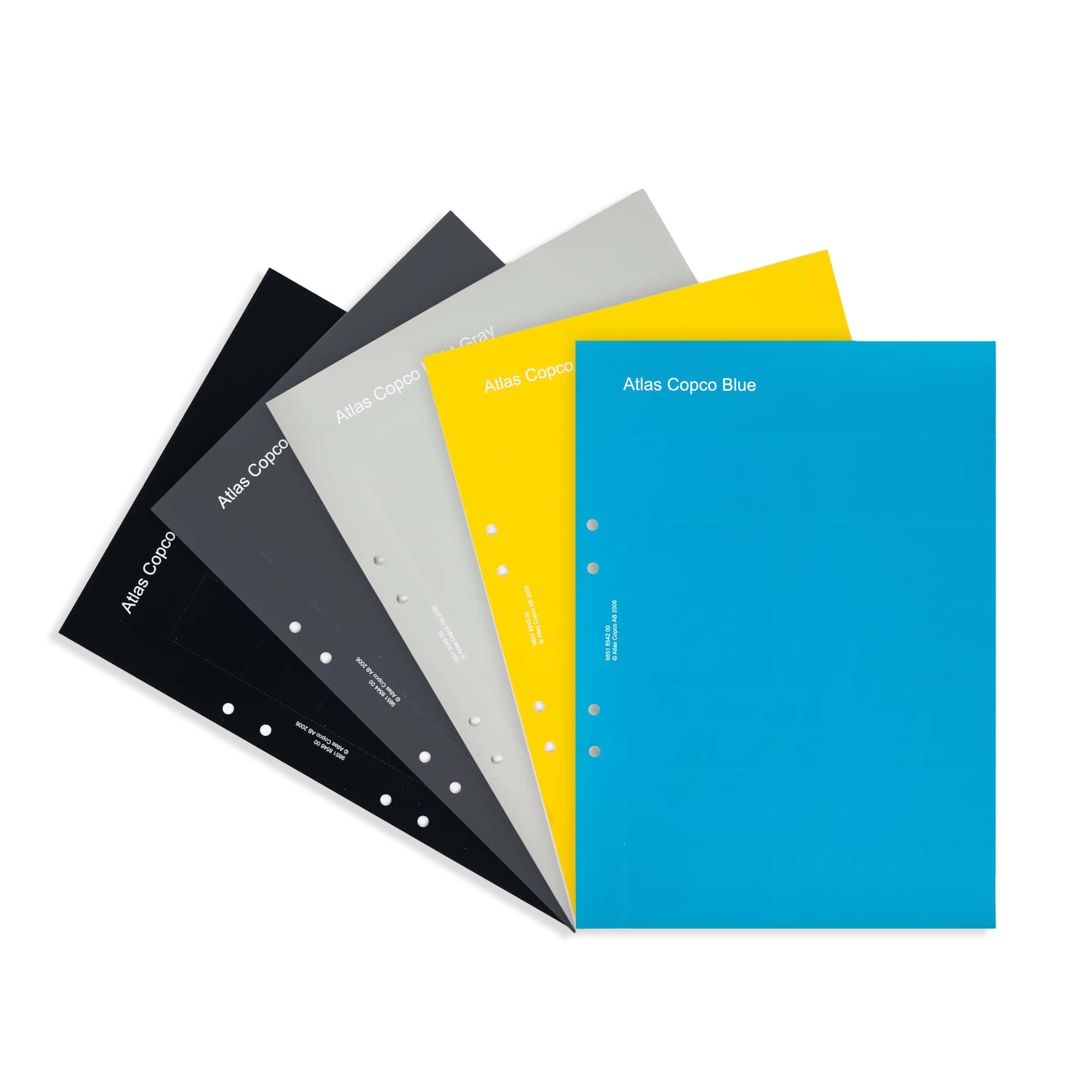 Atlas Copco CMYK colors (printed) Atlas Copco Group Profilestore